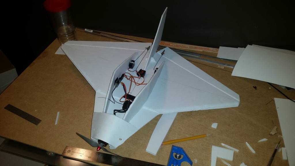 Dyke Delta semi-scale Mighty Mini swappable | FliteTest Forum